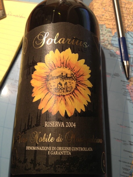 2004 Fattoria Pulcino di Ercolani Sergio Vino Nobile di Montepulciano ...
