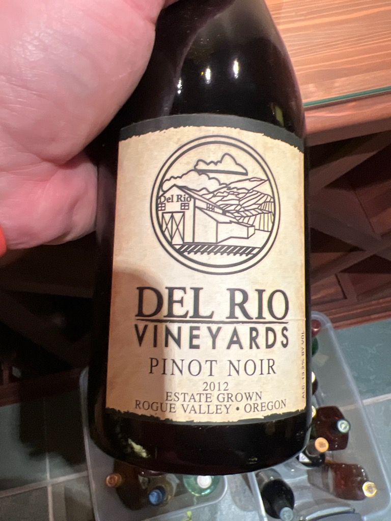 2012 Del Rio Vineyards Pinot Noir, USA, Oregon, Southern Oregon, Rogue ...