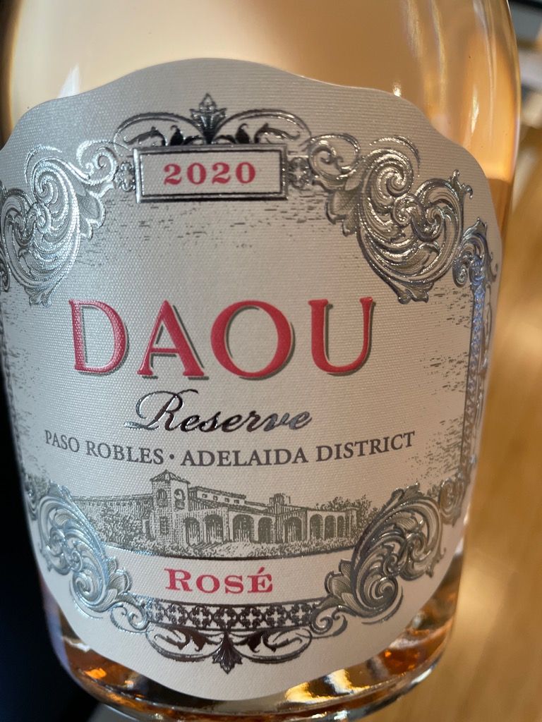 2020 Daou Vineyards Rosé Reserve, USA, California, Central Coast, Paso ...