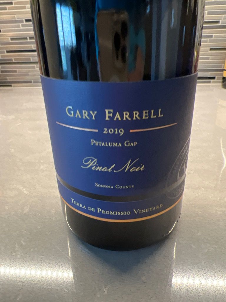 2019 Gary Farrell Pinot Noir Terra de Promissio Vineyard, USA ...