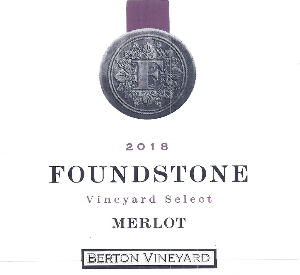 2022 Berton Vineyard Merlot Foundstone, Australia, South Eastern ...