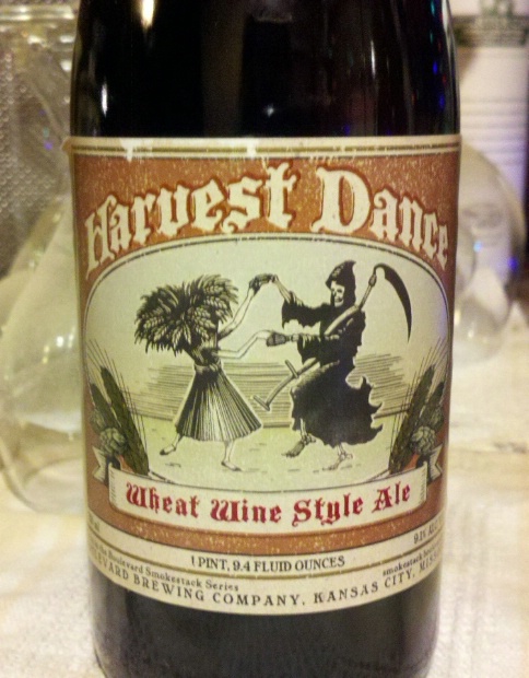 2011 Boulevard Brewing Company Wheat Wine Style Ale Smokestack Series ...