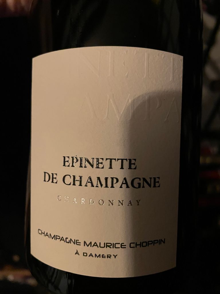 2019 Maurice Choppin Champagne Epinette de Champagne Extra Brut, France ...