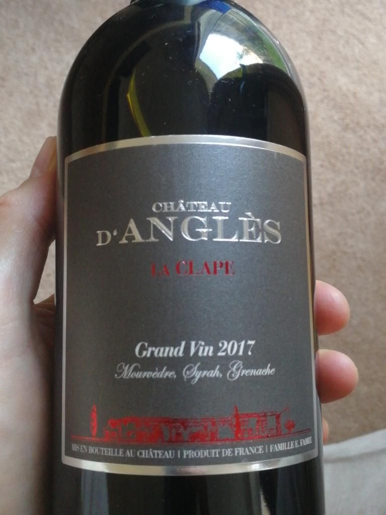 2017 Château D'Anglès Coteaux du Languedoc La Clape Grand Vin, France, Languedoc Roussillon ...