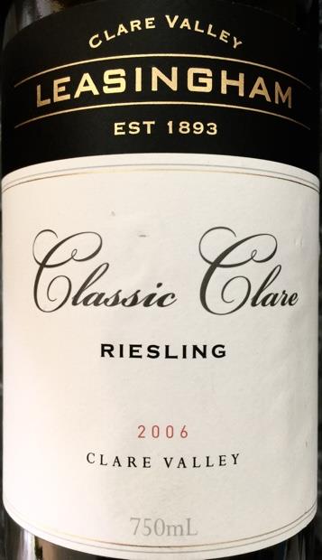2006 Leasingham Riesling, Australia, South Australia, Mount Lofty ...