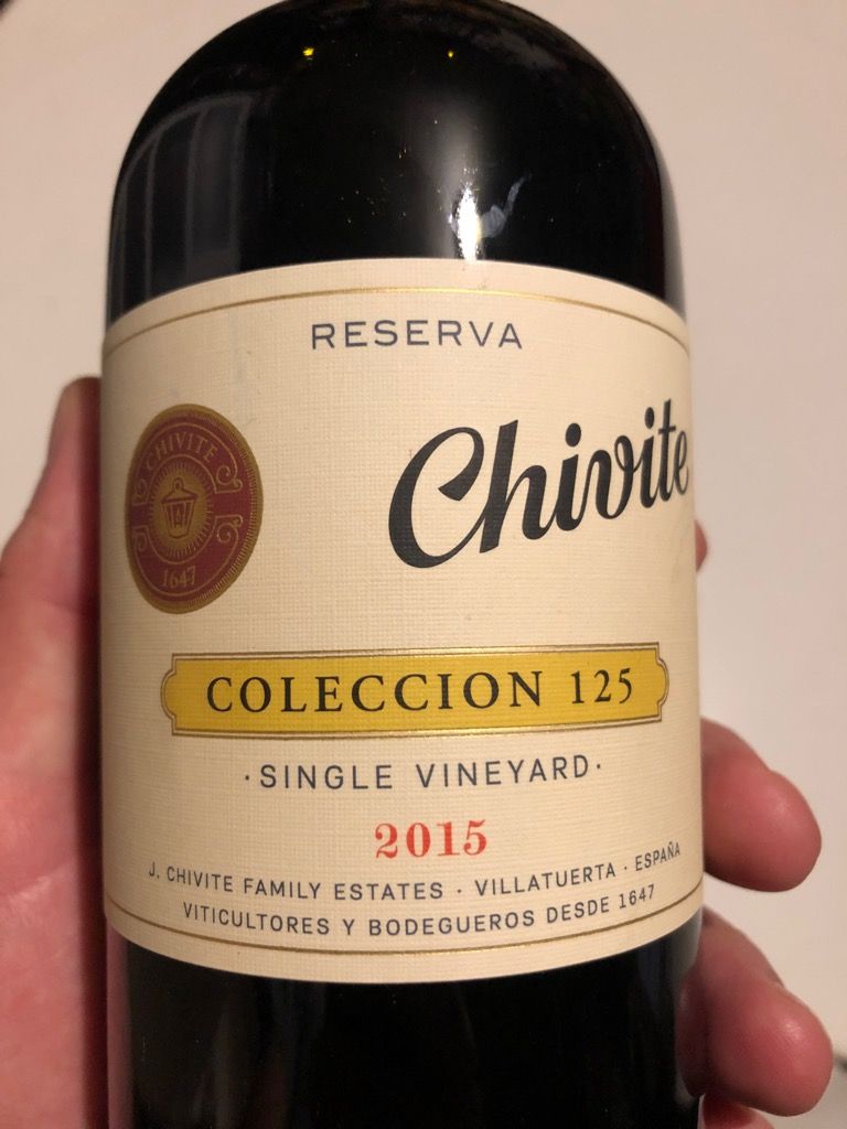 2012 Bodegas Julián Chivite Navarra Reserva Coleccion 125 Blanco, Spain ...