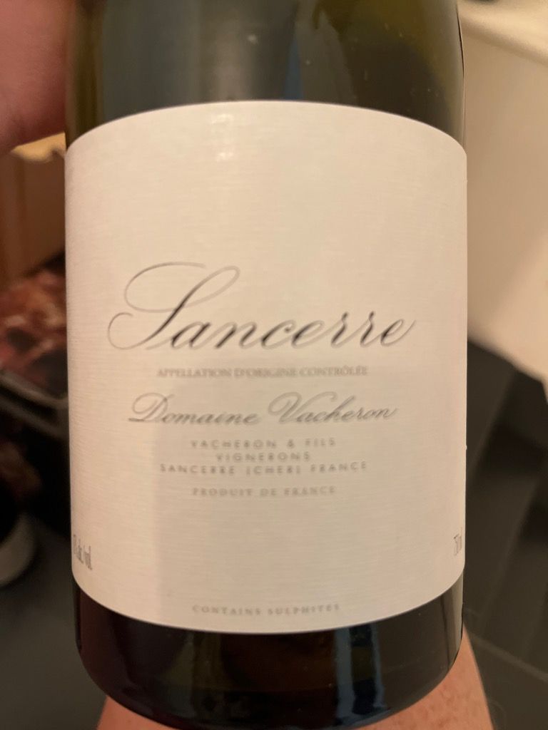 2022 Domaine Vacheron Sancerre Guigne-Chèvres, France, Loire Valley ...