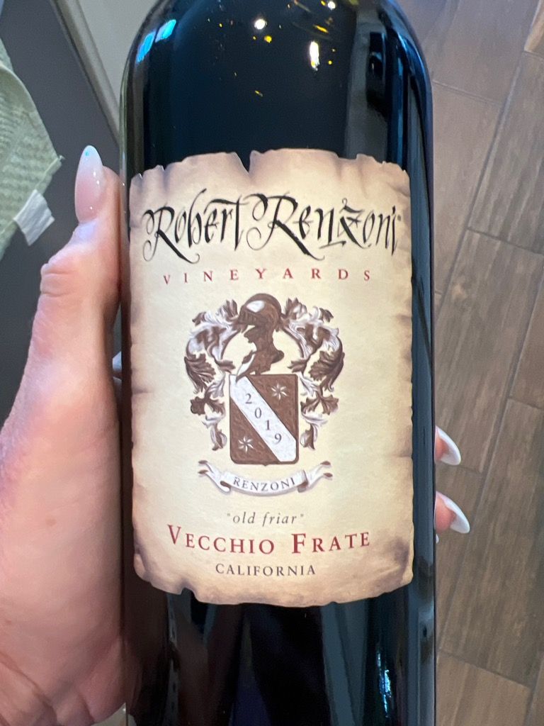 2019 Robert Renzoni Vecchio Frate "old friar", USA, California ...