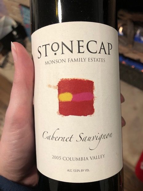 2005 Stonecap Cabernet Sauvignon, USA, Washington, Columbia Valley ...