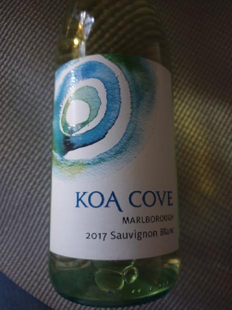 2016 Koa Cove Sauvignon Blanc, New Zealand, South Island, Marlborough ...