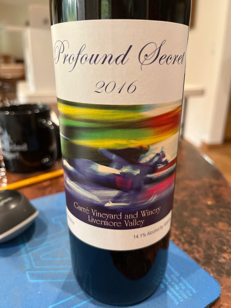 2018 Garre Vineyard and Winery Profound Secret, USA, California, San ...