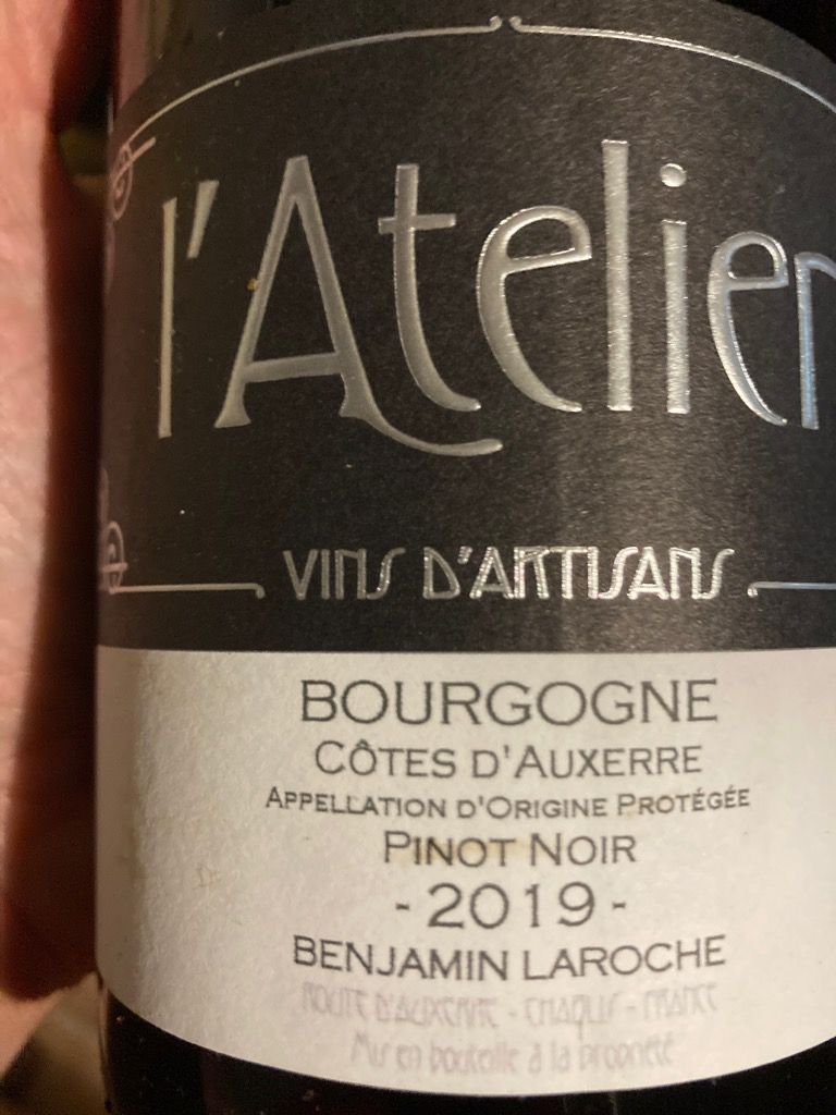 2020 Benjamin Laroche Bourgogne La Manufacture, France, Burgundy, Côtes ...