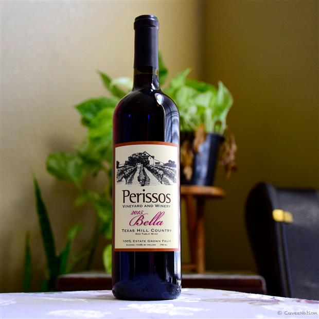 2015 Perissos Vineyard and Winery "Bella", USA, Texas, Texas Hill ...