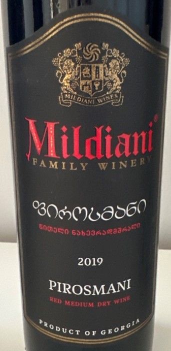 2019 Mildiani Saperavi Pirosmani, Georgia, Kakheti - CellarTracker