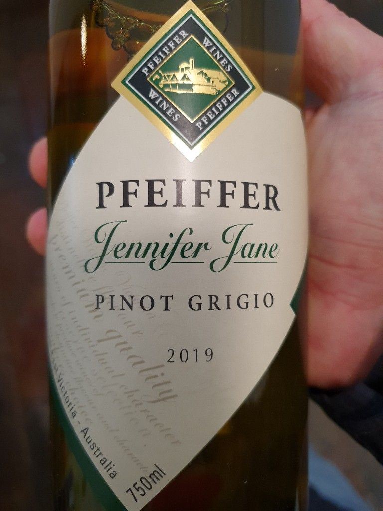 2022 Pfeiffer Pinot Grigio, Australia, Victoria, Central Victoria ...