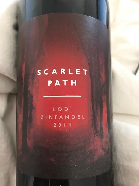 2014 Scarlet Path Zinfandel, USA, California, Central Valley, Lodi ...