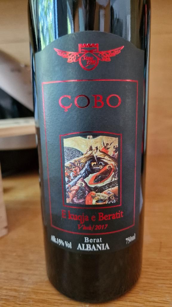 2017 Cobo Winery E kuqja e Beratit Berat, Albania, Berat - CellarTracker