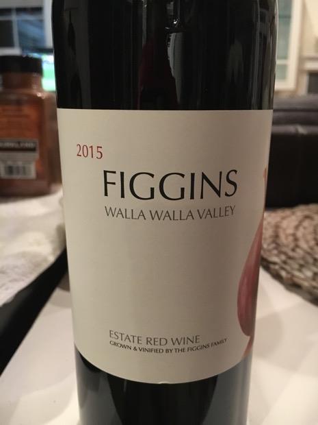 2015 Figgins Estate Red Wine, USA, Washington, Columbia Valley, Walla ...