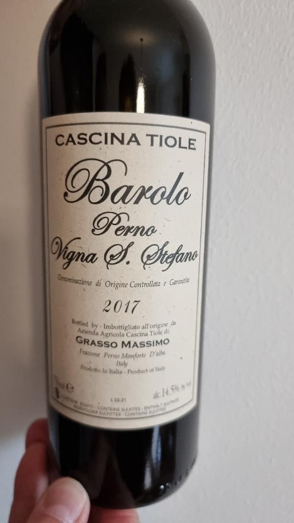 2017 Cascina Tiole Barolo S. Stefano di Perno, Italy, Piedmont, Langhe, Barolo - CellarTracker