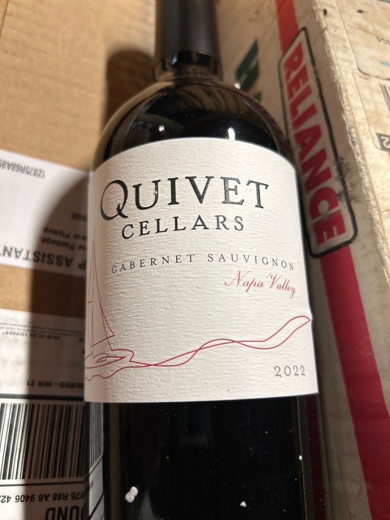 2022 Quivet Cellars Cabernet Sauvignon Napa Valley, USA, California, Napa Valley - CellarTracker