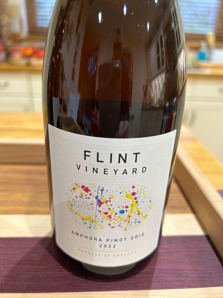 2022 Flint Vineyard Pinot Gris Amphora, United Kingdom, England, East ...