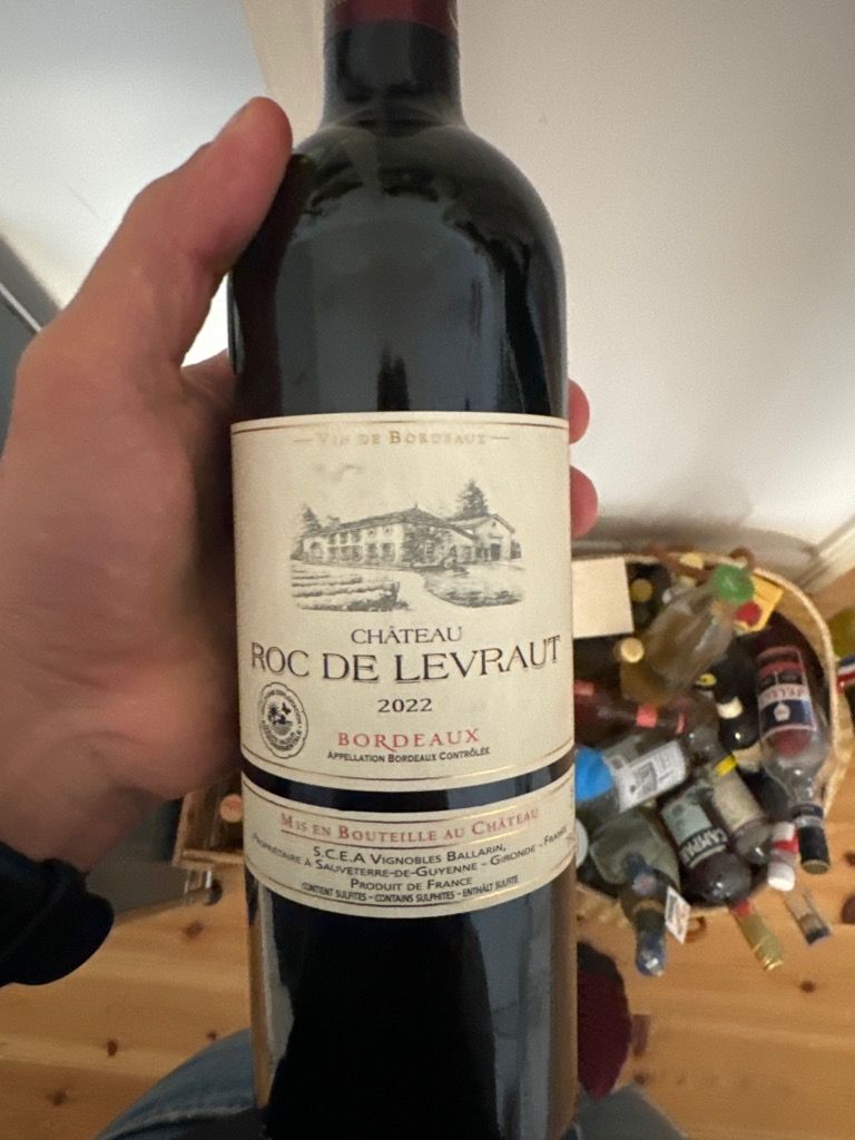 2022 Château Roc de Levraut, France, Bordeaux, Bordeaux Supérieur ...