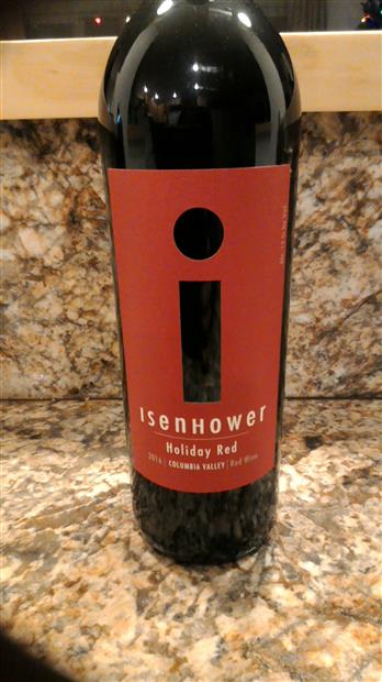 2016 Isenhower Cellars Holiday Red, USA, Washington, Columbia Valley ...