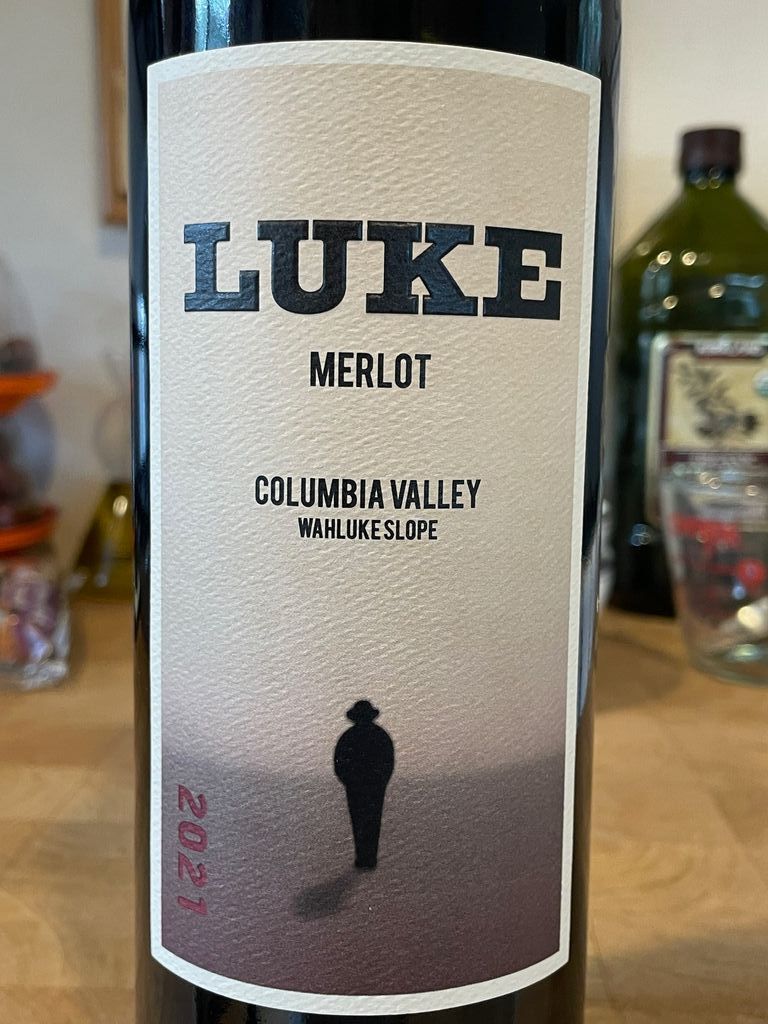 2021 Luke Wines Merlot, USA, Washington, Columbia Valley, Wahluke Slope ...