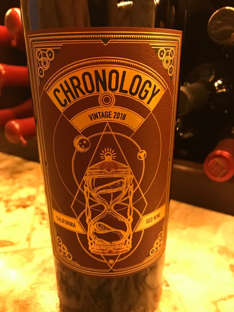 2018 Secret Indulgence Chronology, USA, California - CellarTracker