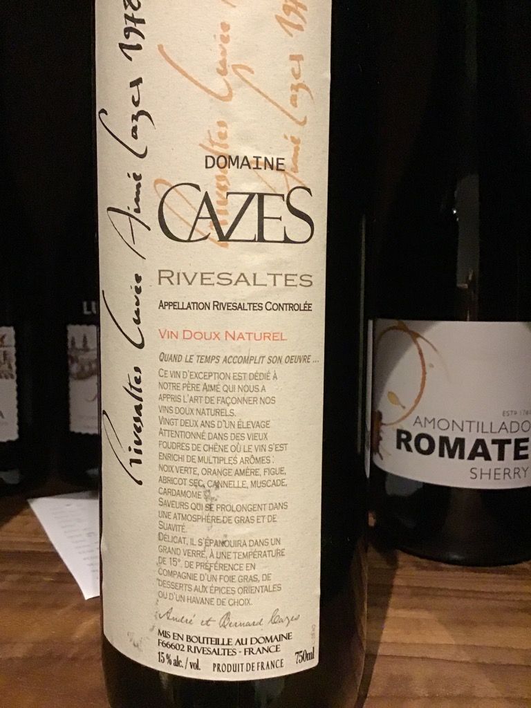 2019 Domaine Cazes Muscat de Rivesaltes, France, Languedoc Roussillon ...