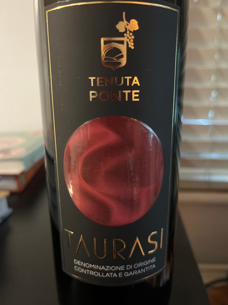2017 Tenuta Ponte Taurasi, Italy, Campania, Taurasi DOCG - CellarTracker