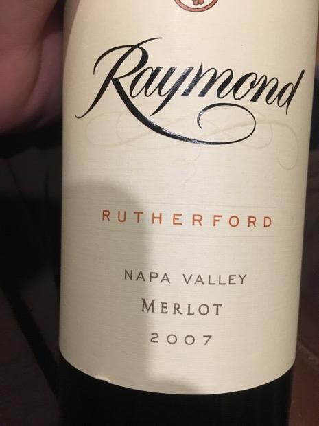 2007 Raymond Vineyard & Cellar Merlot R Collection, USA, California ...