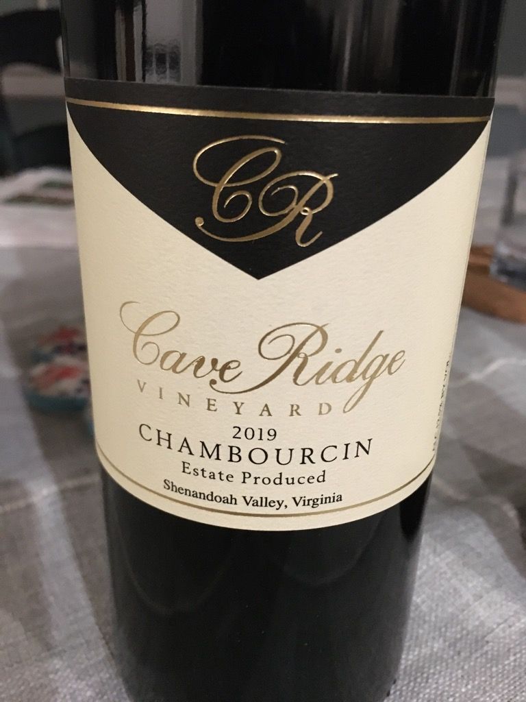 2018 Cave Ridge Vineyard Chambourcin, USA, Virginia, Shenandoah Valley ...