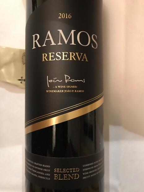 2016 João Portugal Ramos Vinho Regional Alentejano Reserva, Portugal ...
