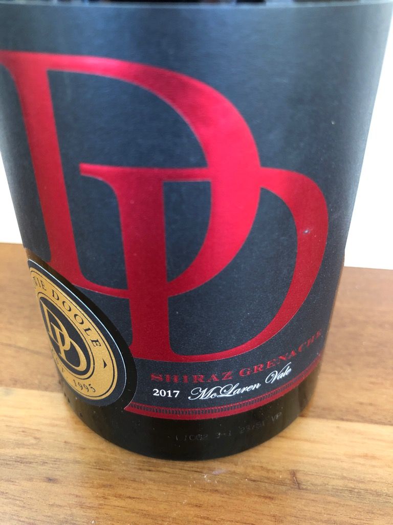 2017 Dowie Doole Dd Shiraz Grenache, Australia, South Australia ...