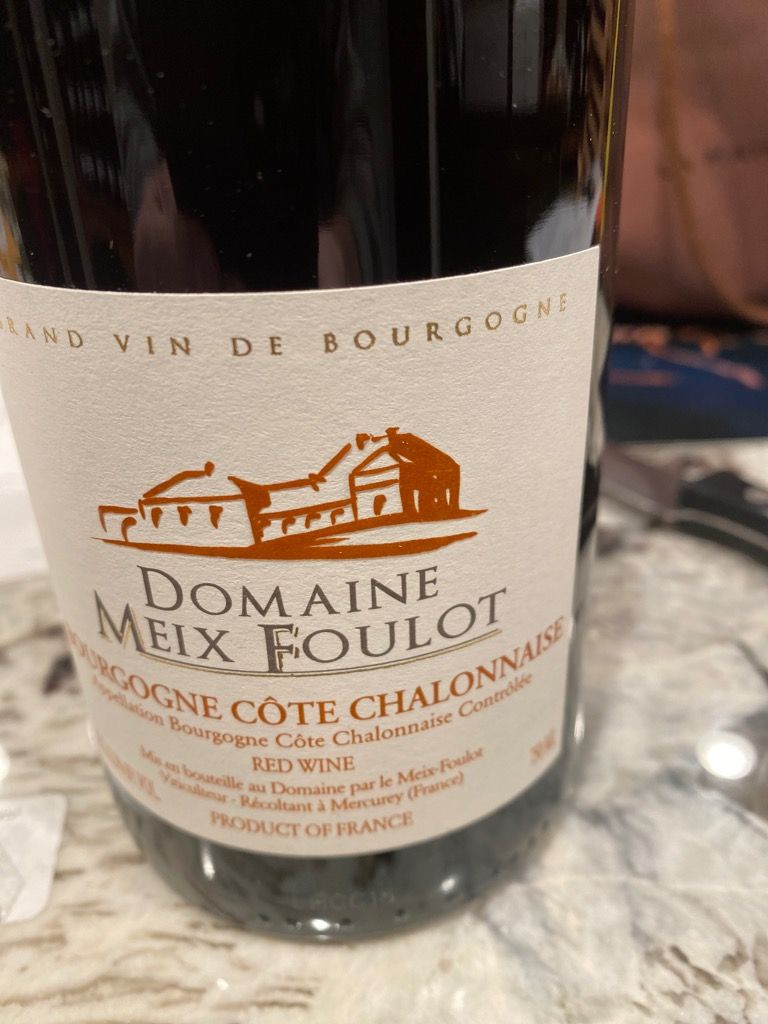 2022 Domaine du Meix-Foulot Bourgogne Côte Chalonnaise, France ...