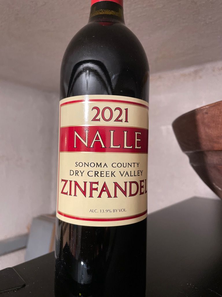 2021 Nalle Zinfandel, USA, California, Sonoma County, Dry Creek Valley - CellarTracker