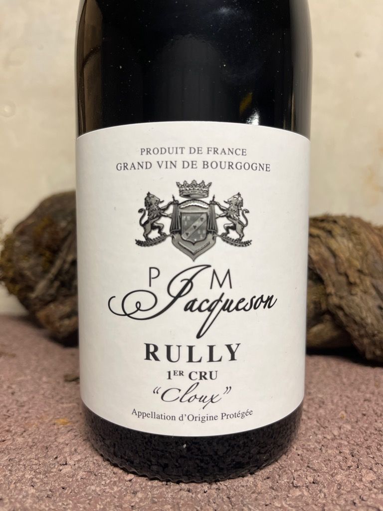 2023 Paul et Marie Jacqueson Rully 1er Cru Les Cloux, France, Burgundy ...