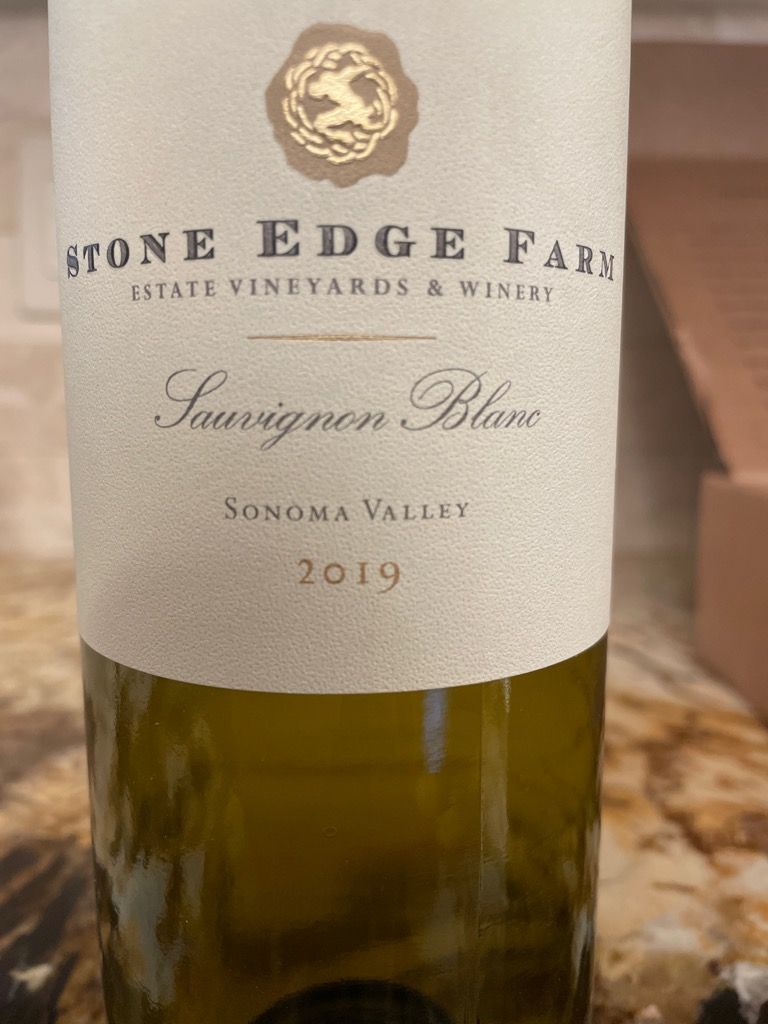 2020 Stone Edge Farm Sauvignon Blanc Stone Edge vineyard, USA ...