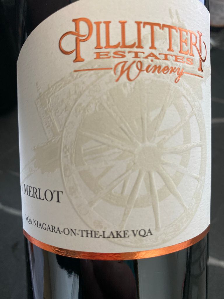2019 Pillitteri Estates Winery Merlot, Canada, Ontario, Niagara ...