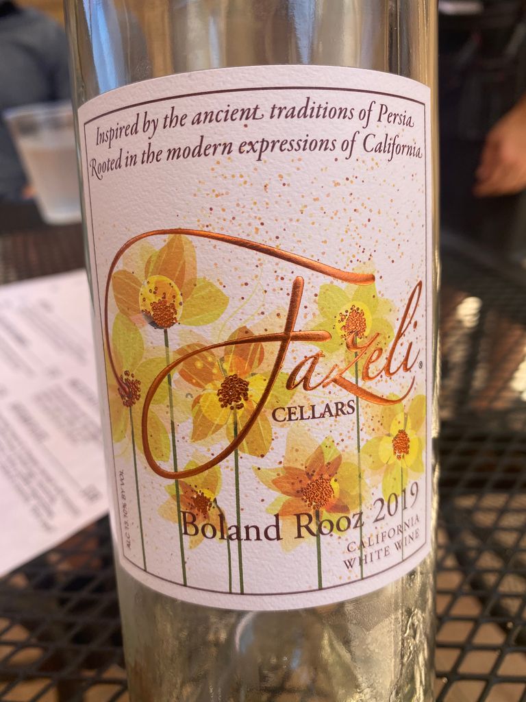 2019 Fazeli Cellars Boland Rooz, USA, California, South Coast, Temecula ...