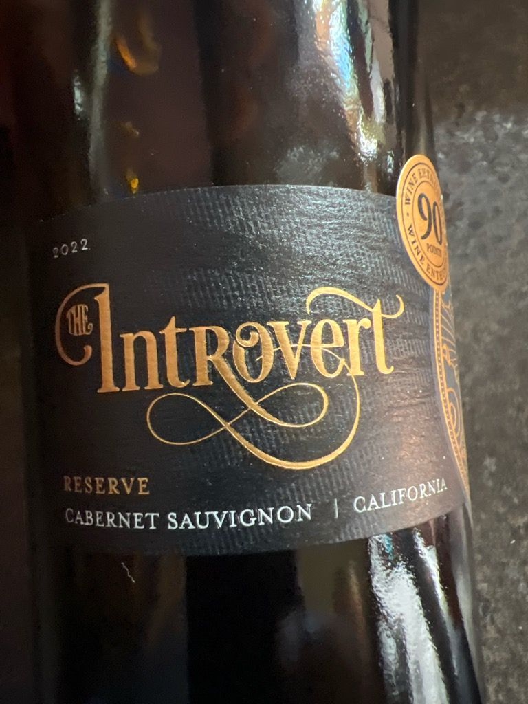 2022 Precision Wine Company Cabernet Sauvignon The Introvert Reserve, USA, California ...
