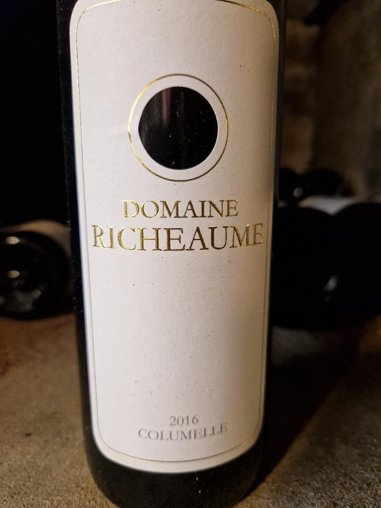 2016 Domaine Richeaume Cuvée Columelle, France, Provence, Côtes de ...