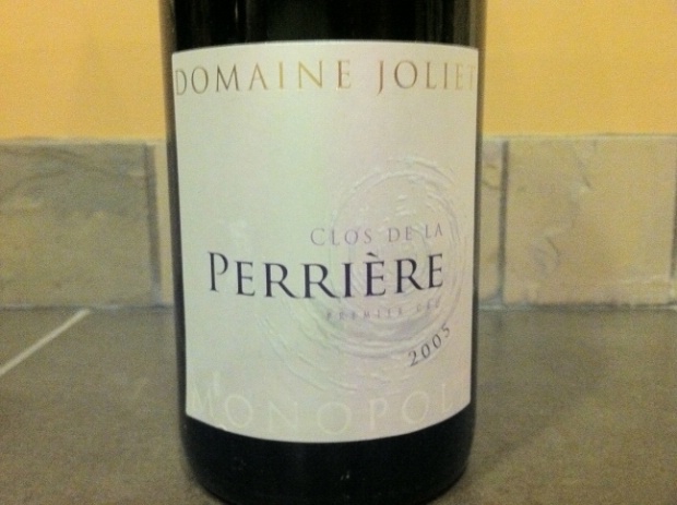 2005 Domaine Joliet Fixin 1er Cru Clos de la Perrière, France, Burgundy ...