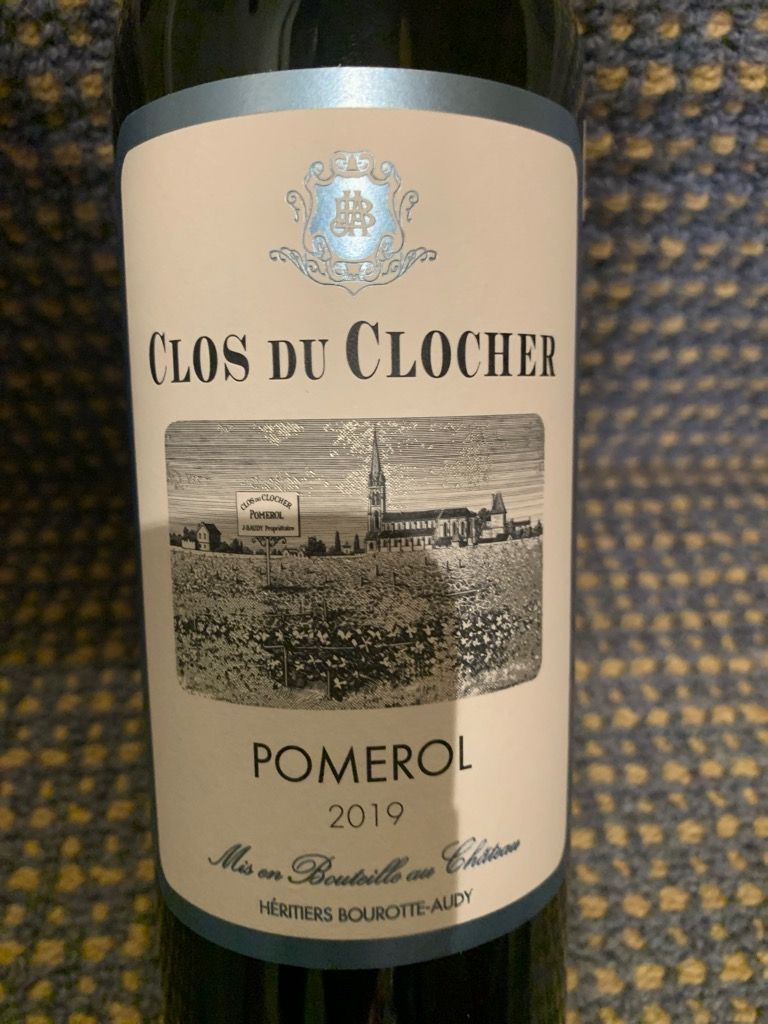 2019 Clos du Clocher, France, Bordeaux, Libournais, Pomerol - CellarTracker