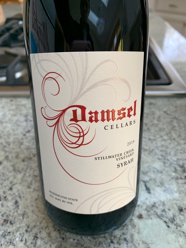 2019 Damsel Cellars Syrah Stillwater Creek Vineyard, USA, Washington ...