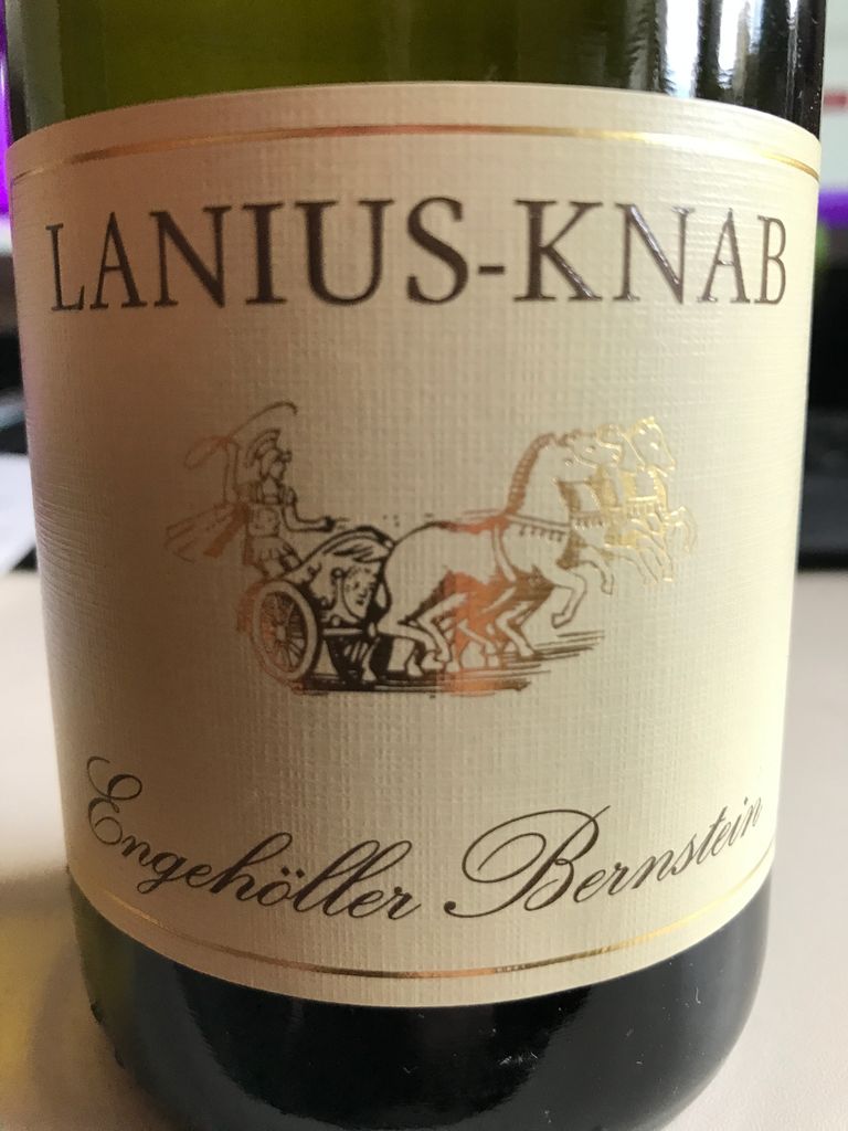 2021 Lanius-Knab Engehöller Bernstein Riesling Spätlese Este Lage ...