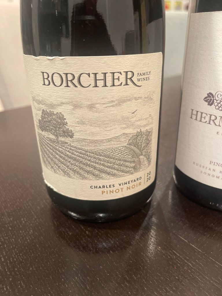 2020 Borcher Pinot Noir Anderson Valley, USA, California, North Coast ...