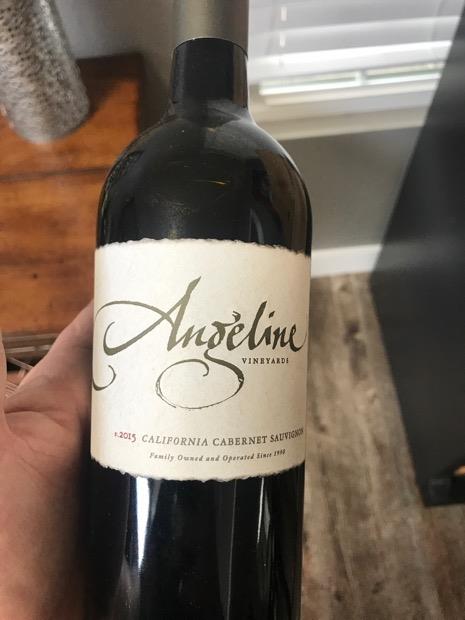 2015 Angeline Winery Cabernet Sauvignon California, USA, California ...