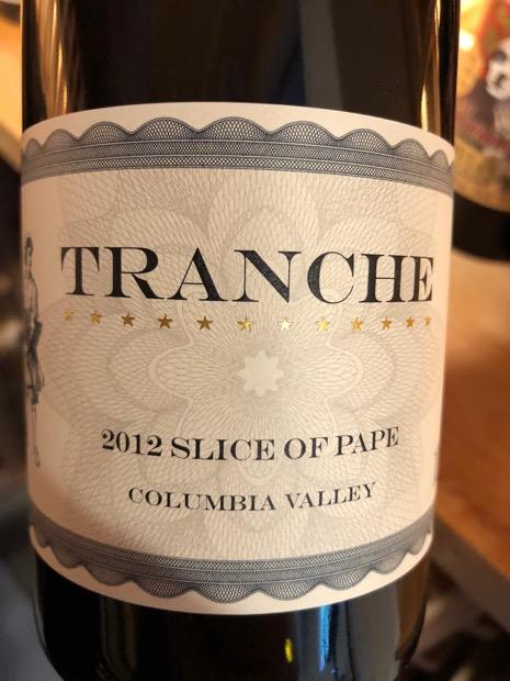 2012 Tranche Cellars Slice of Pape, USA, Washington, Columbia Valley ...